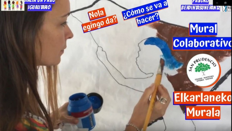 MURAL COLABORATIVO ¿CÓMO SE VA A HACER? | Colegio San Prudencio Ikastetxea