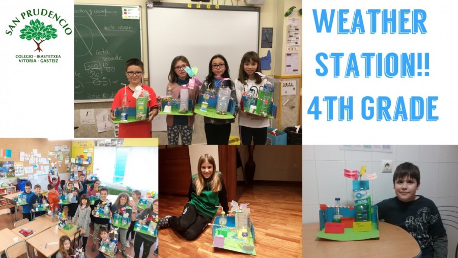 LOS METEORÓLOGOS DE 4º DE PRIMARIA | Colegio San Prudencio Ikastetxea